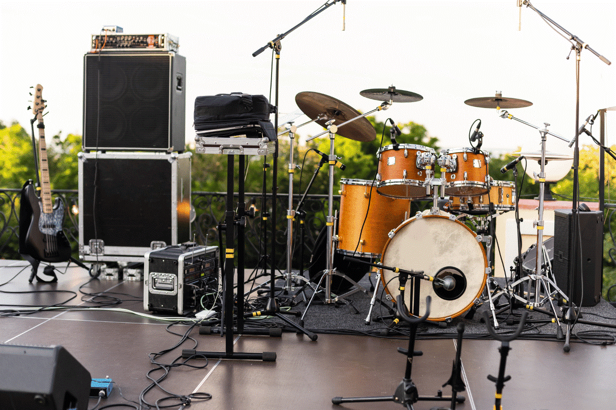 Backline Equipment Rental in Dubai, UAE | Sunset Events